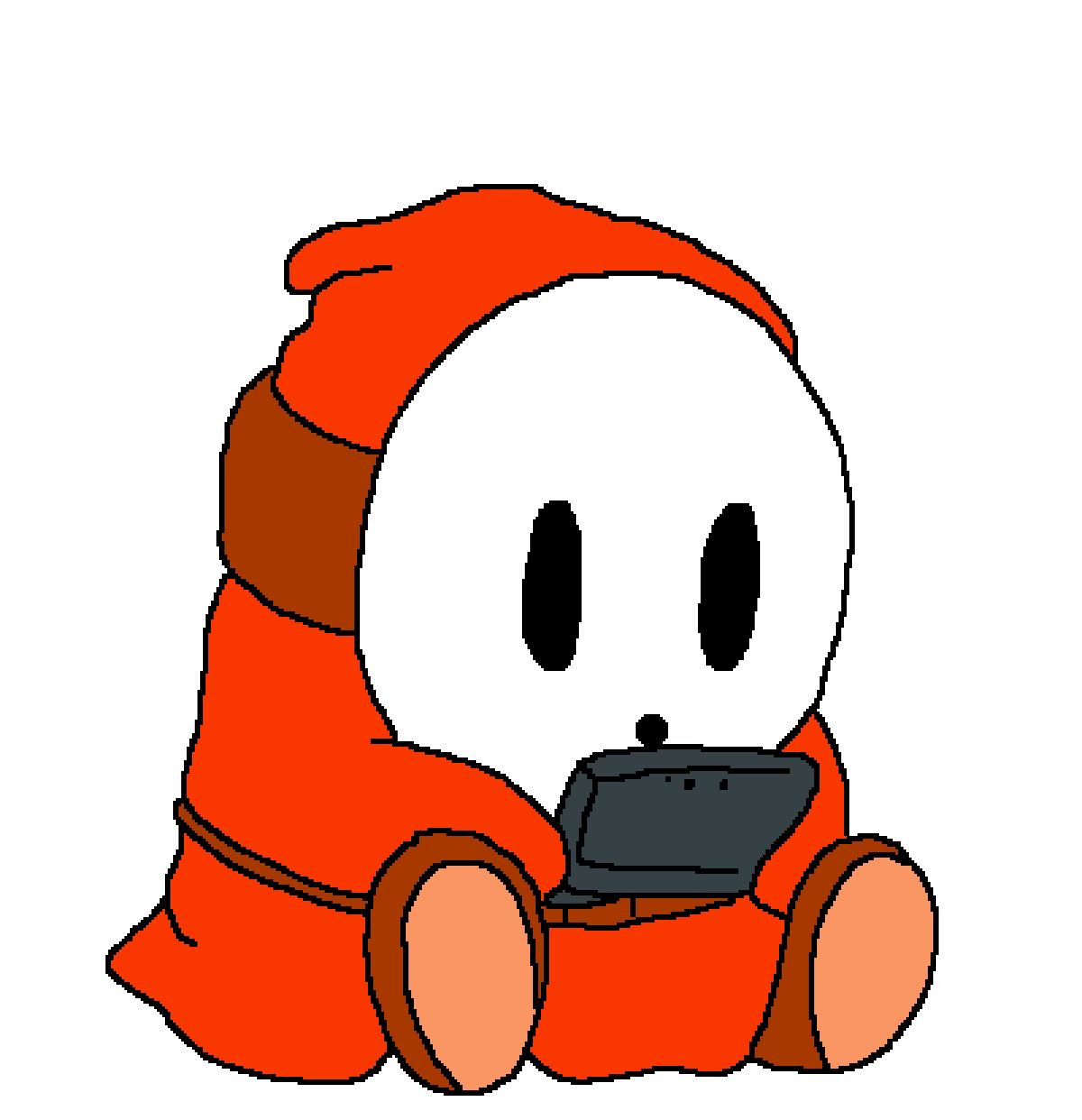 Pixilart - Shy Guy Base by sup-rollie-bros