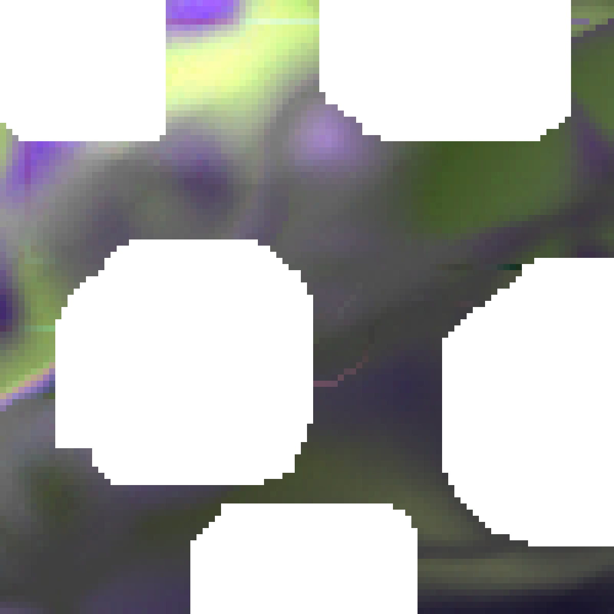 Pixilart Purple And Green Blobs And Polka Dots By Tiffdraws3paws