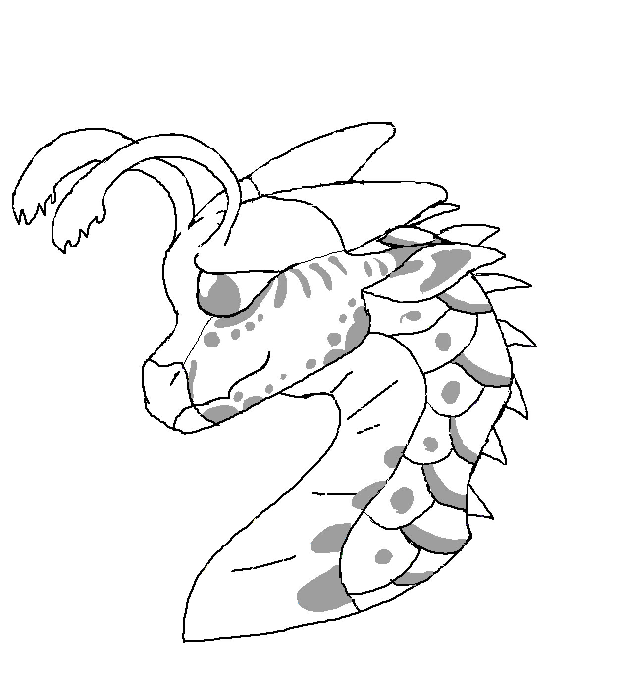 Pixilart - Silkwing base by DragonFruit962