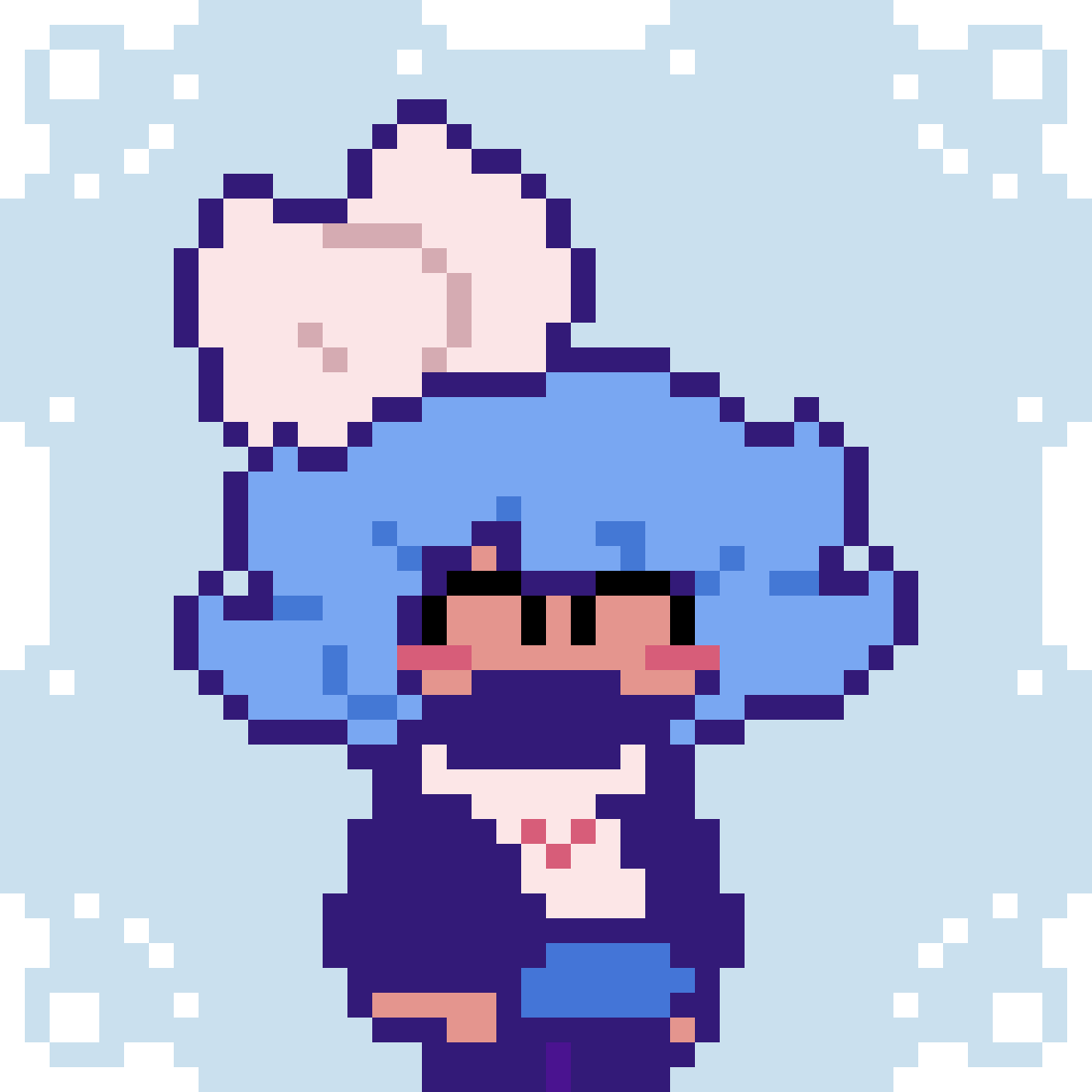 Pixilart - 8-Bit V!Sky! by gloopielikesart