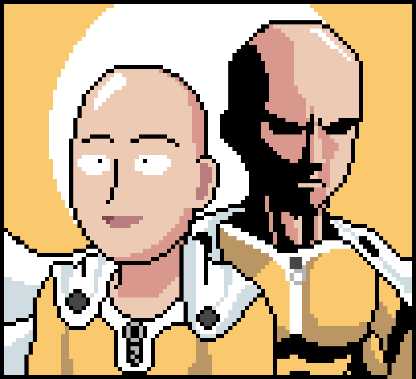 Pixilart - #98 Saitama - One Punch Man by NicoKiss