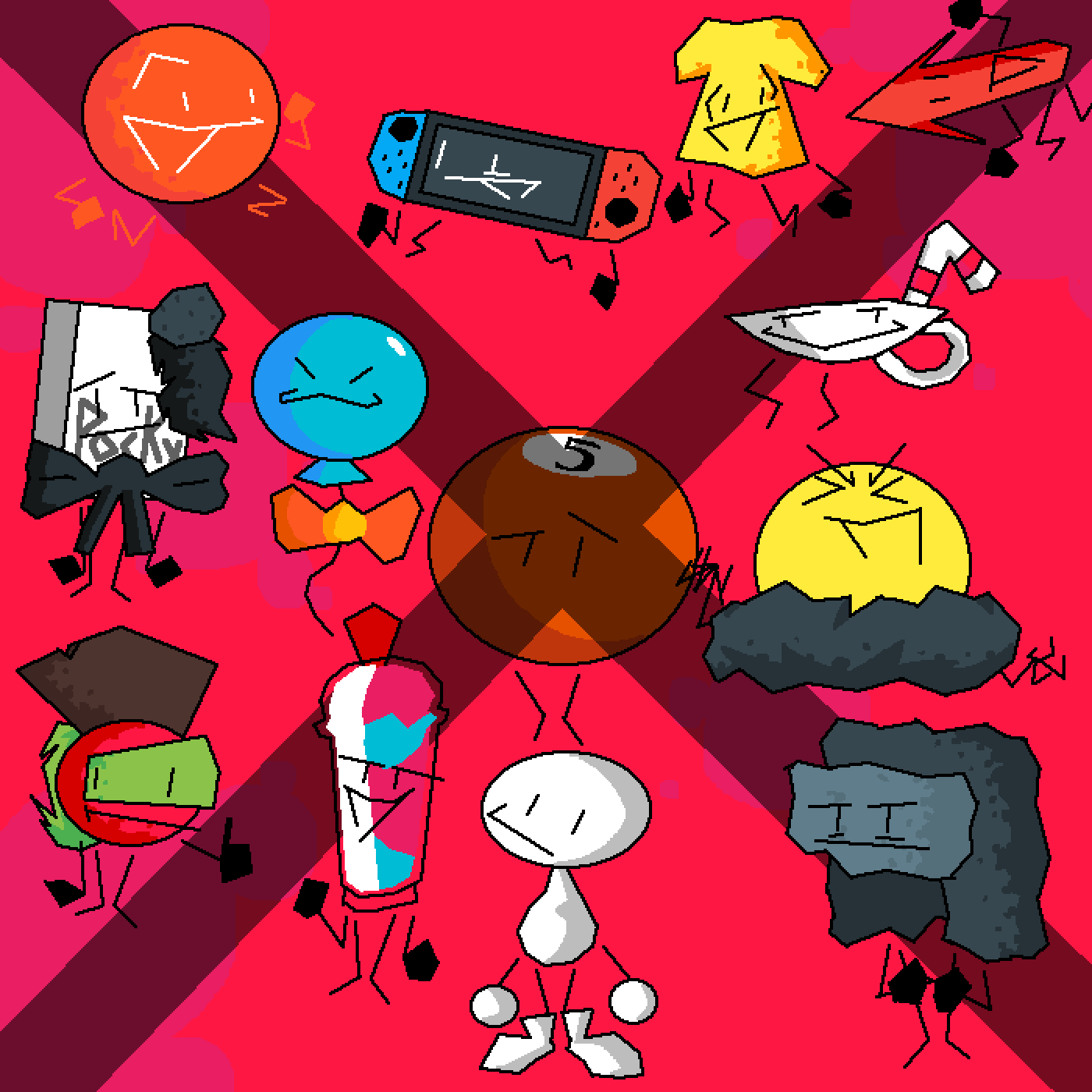 Pixilart - Bffe contestants by Kucas