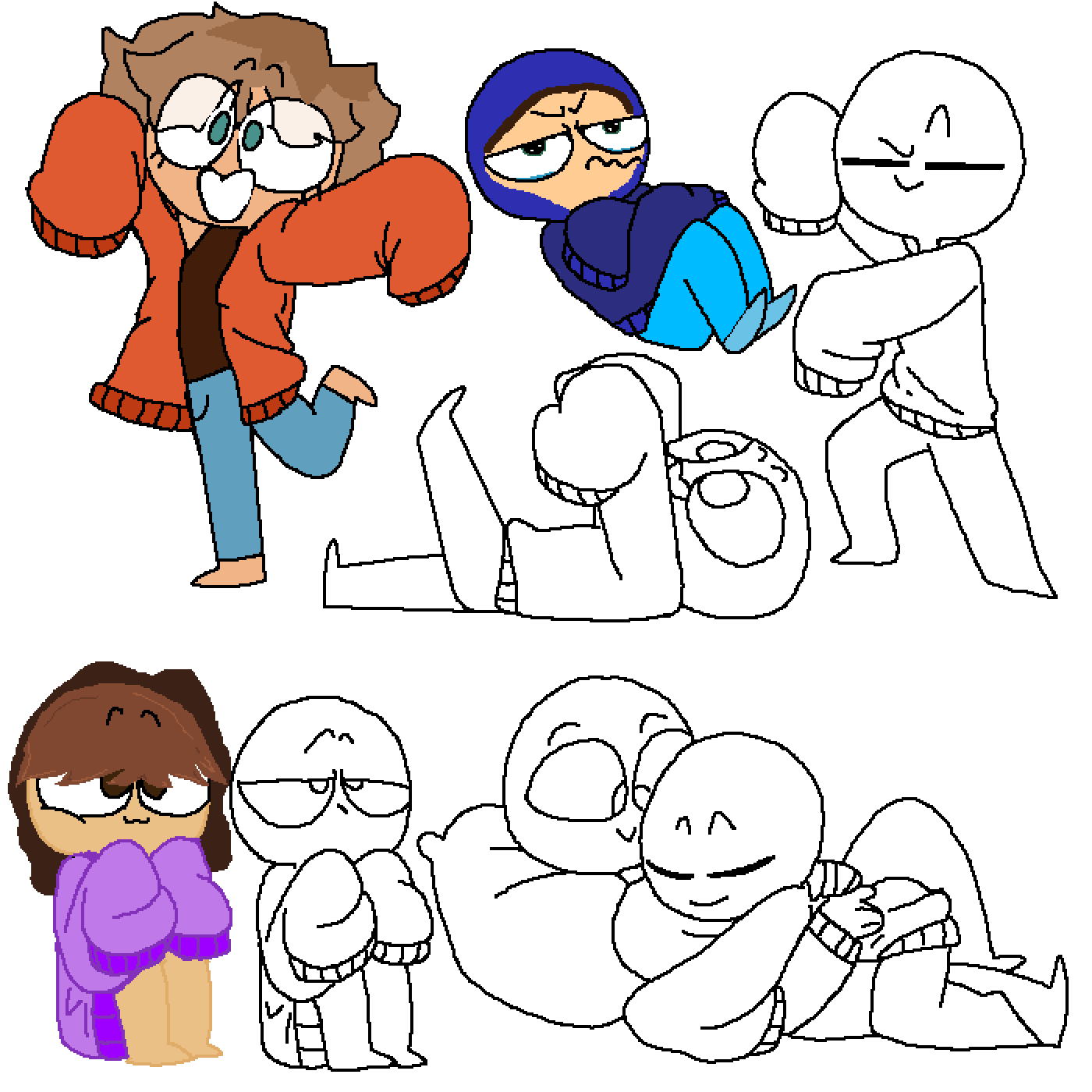 Collabs 3 by mewissadacat2 - Pixilart