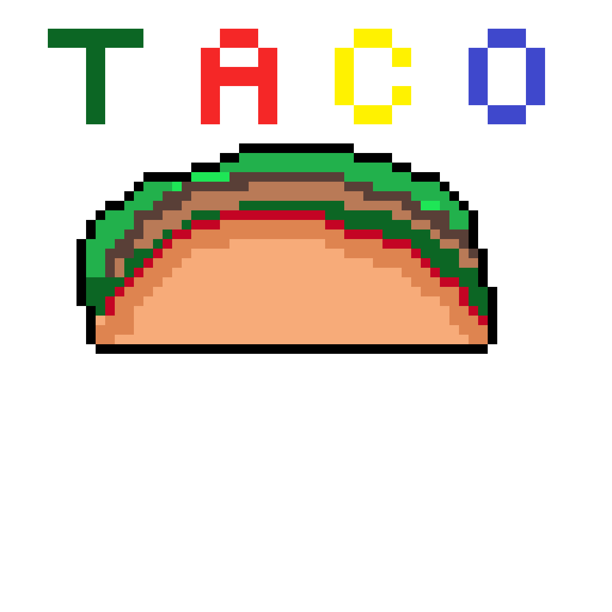 Pixilart - TACO by Pixel-Dude0