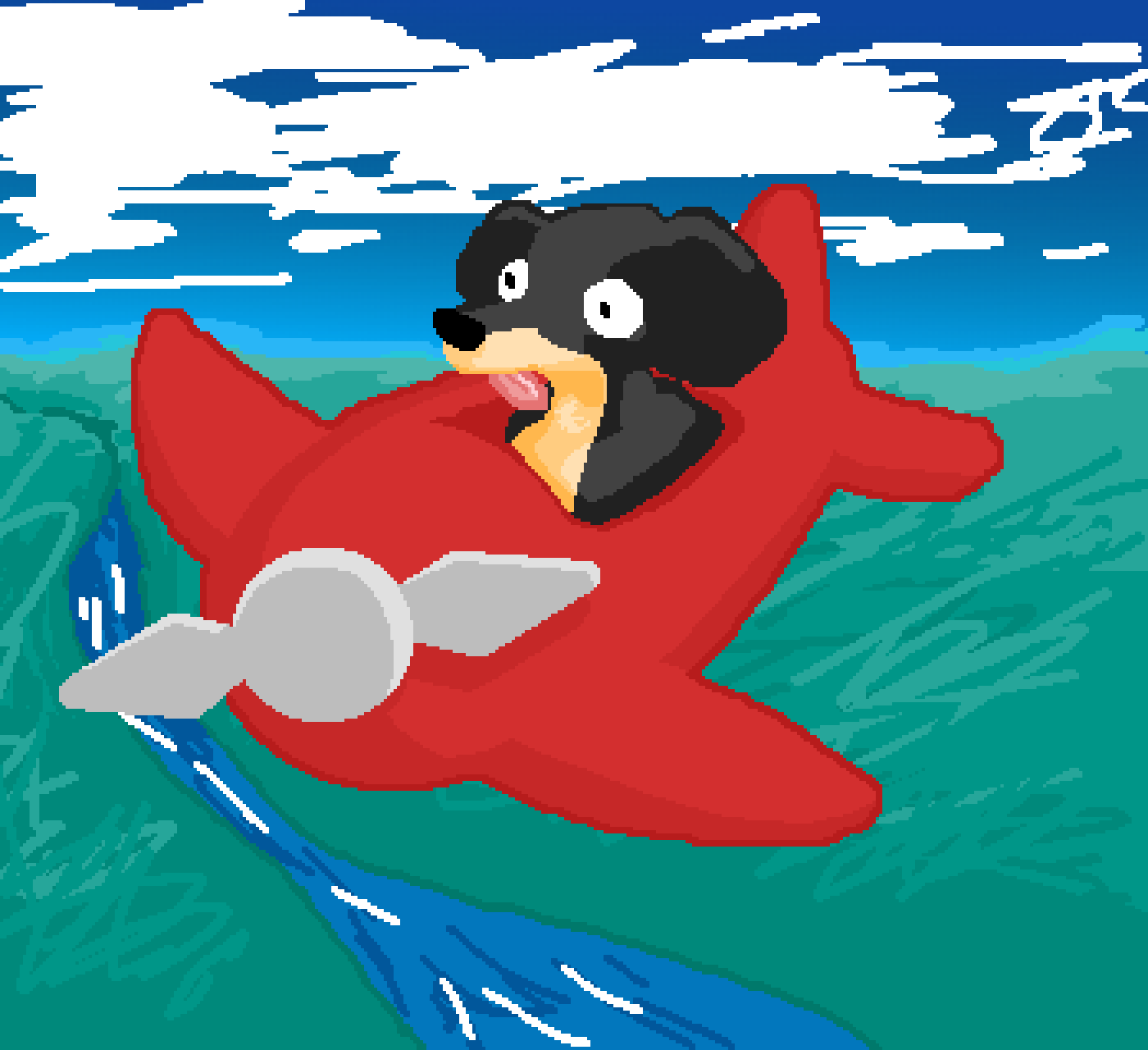 Pixilart - Dog Of Wisdom (not) by StrangeMuffin13