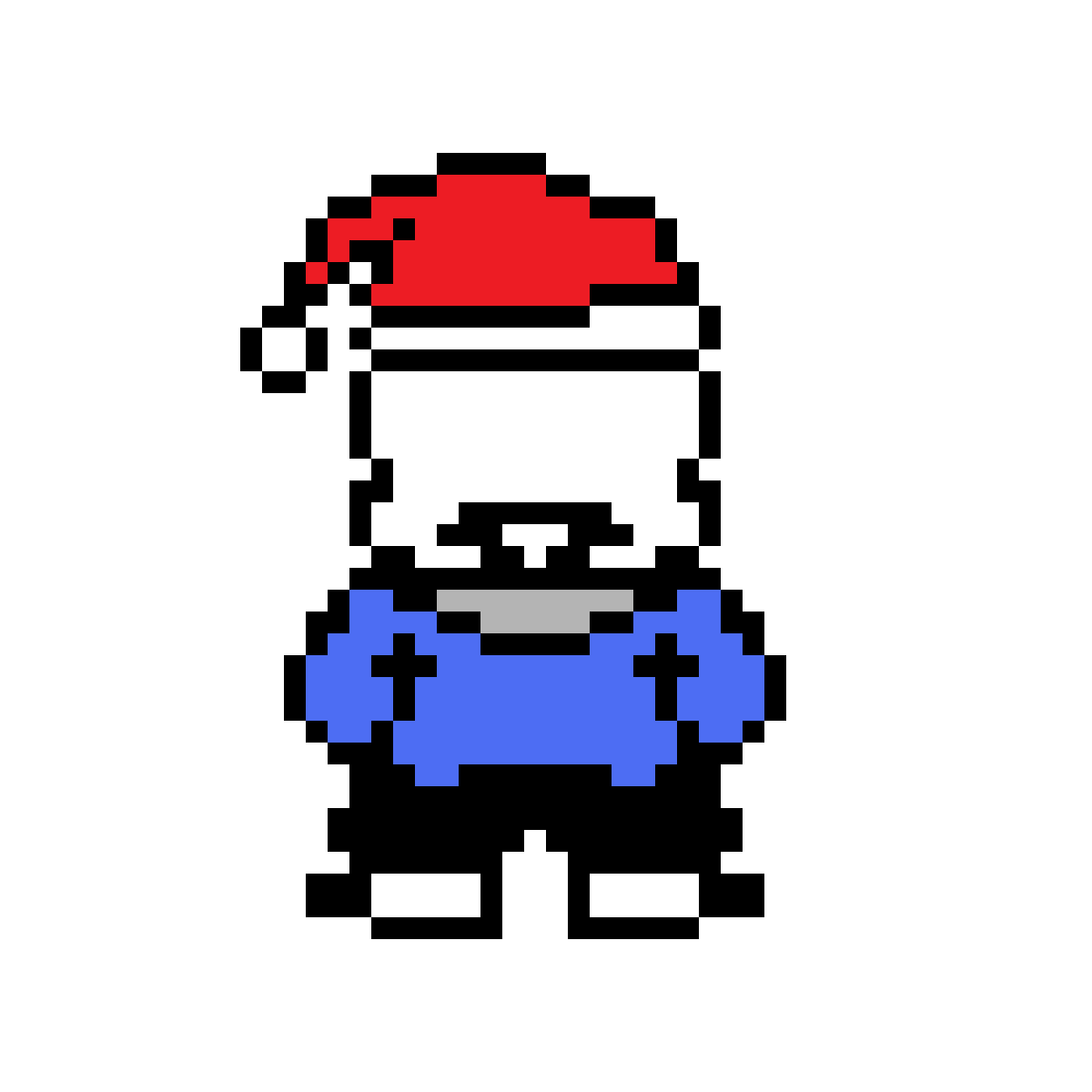 Pixilart - Xmas Sans Back by Pixel-Ed