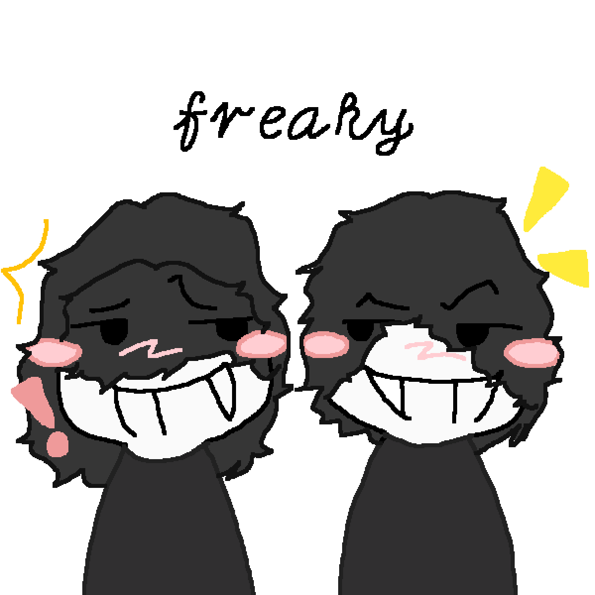 Pixilart - Freaky Base. by Kat-3rd-acc