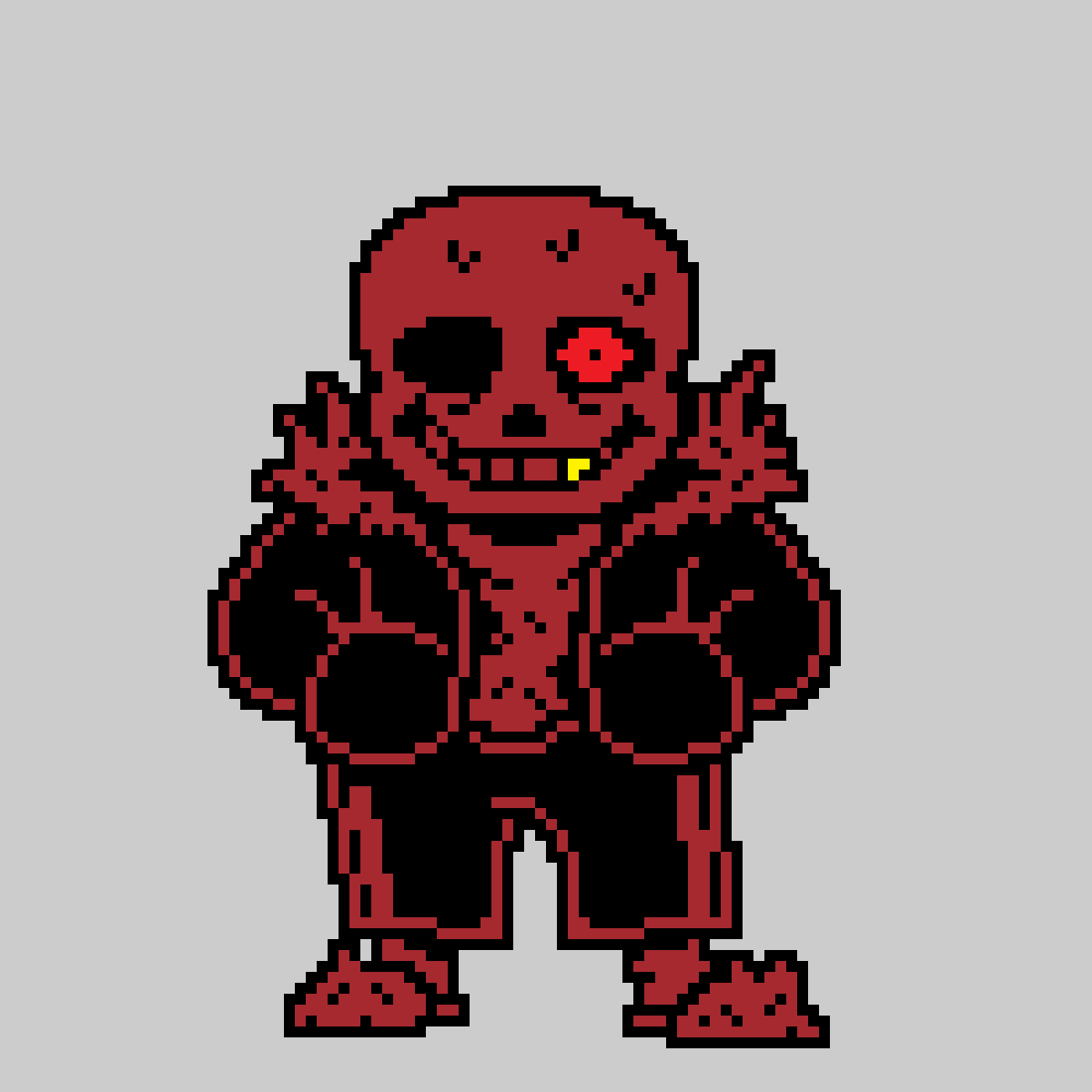 Pixilart - Underfell Snaz by Chicken1997