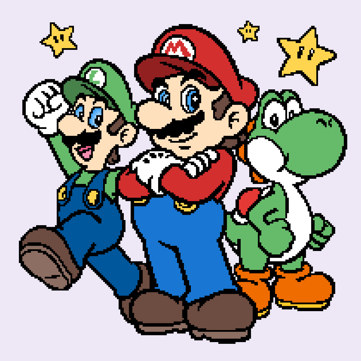 Pixilart - Super Mario by Artinosaurus