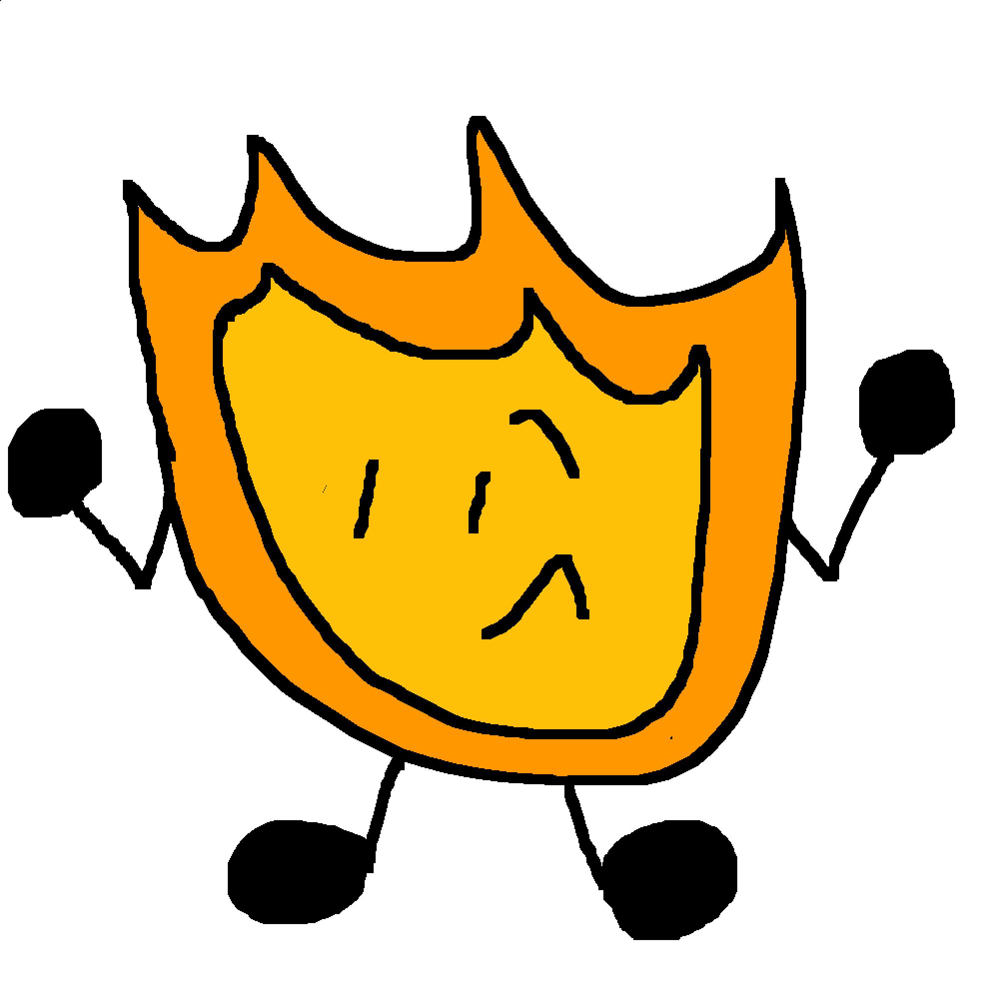 Pixilart - Firey by KaelynArt