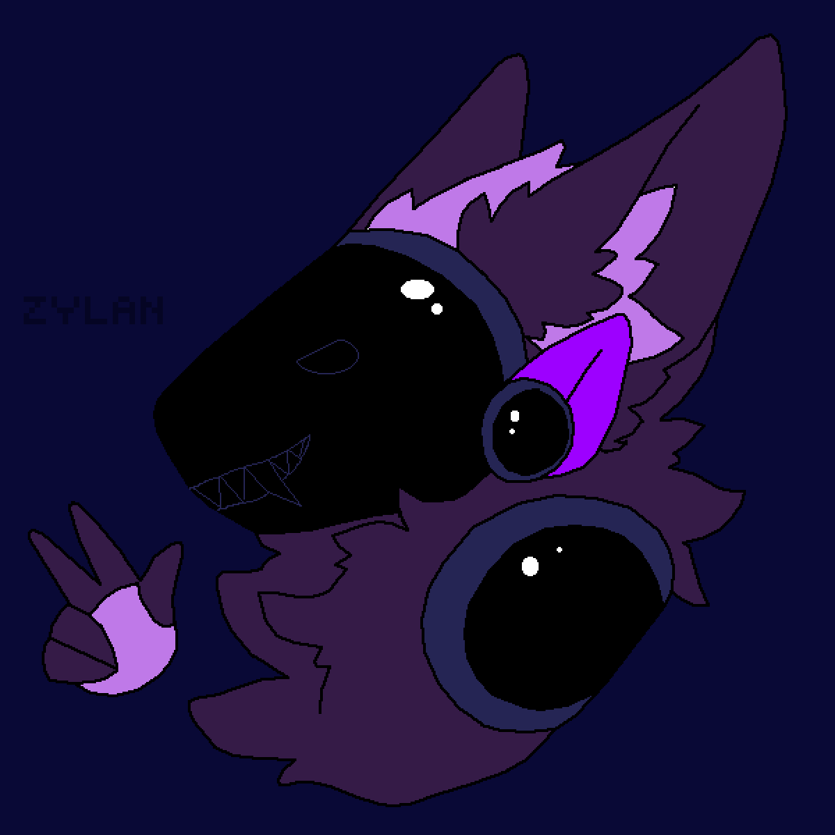 Pixilart - Ghost Protogen by BlakeZylan