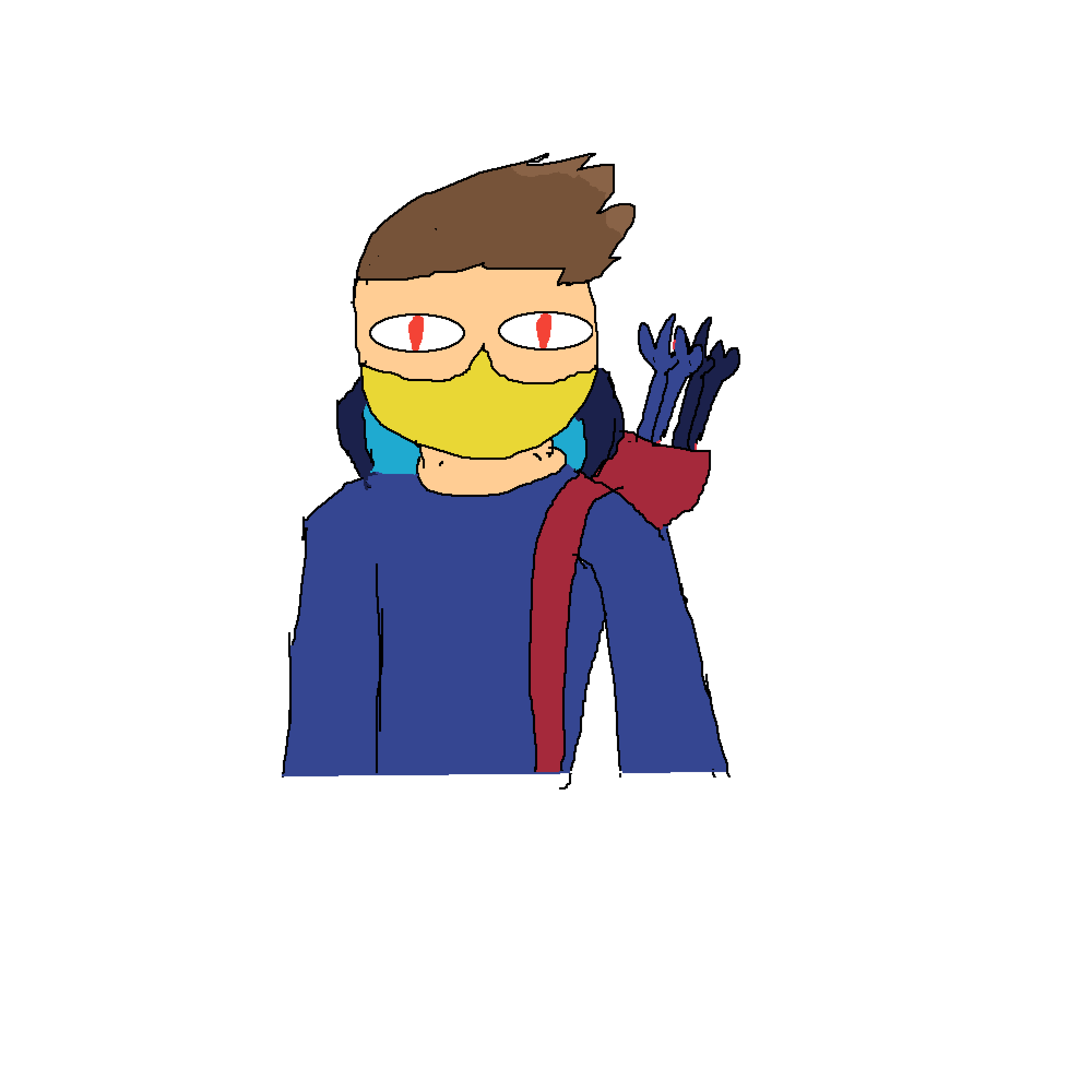 Pixilart - Bow and arrow boy by JONNYTHEDAWG