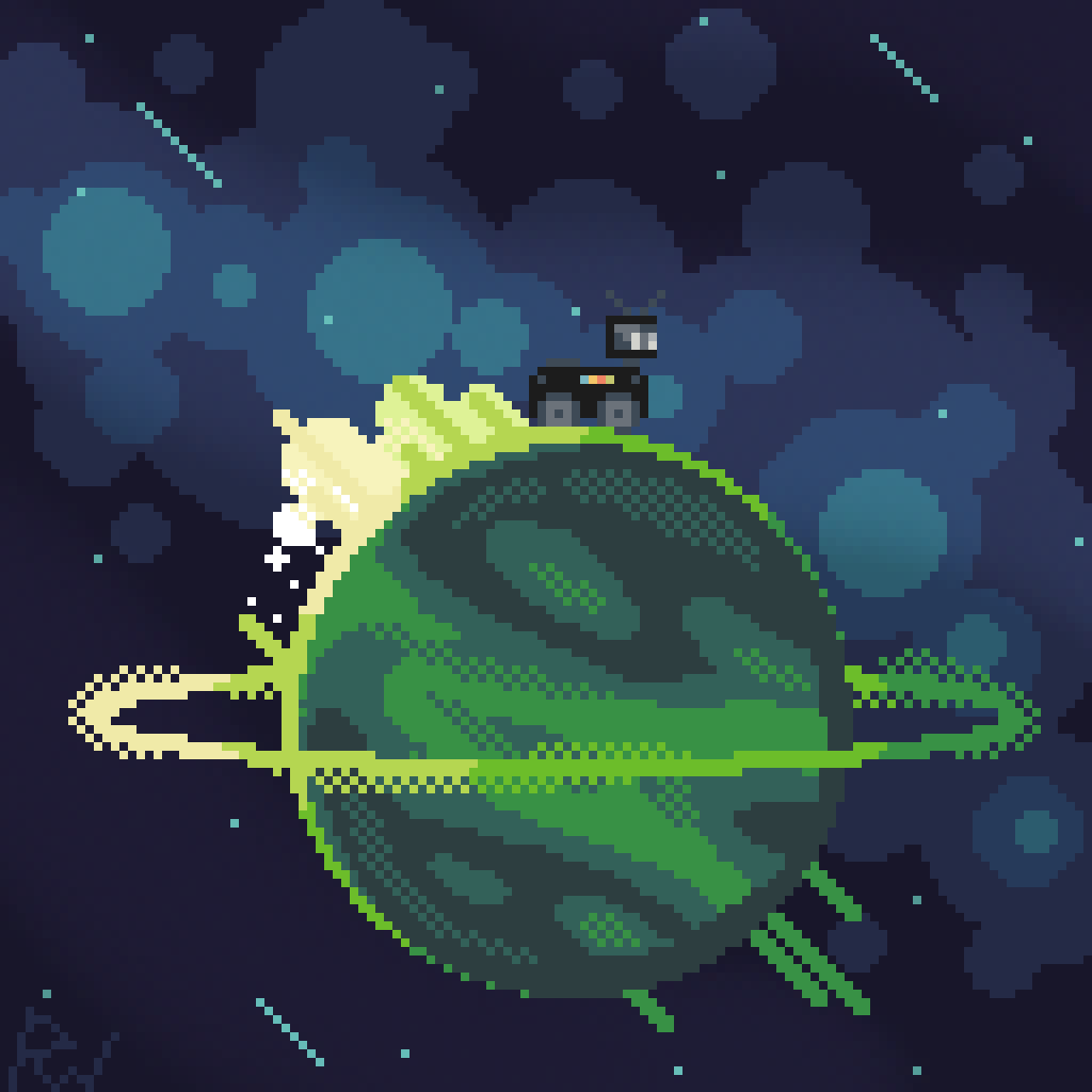 Pixilart - Small world by redwolf999