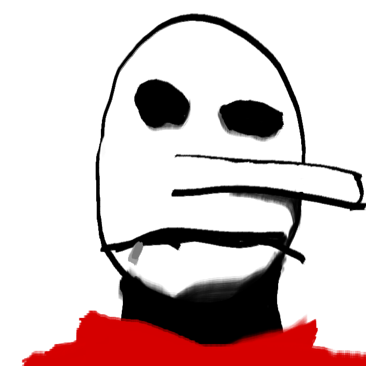 Pixilart - goofy ahh chris fehn art by M00nersz