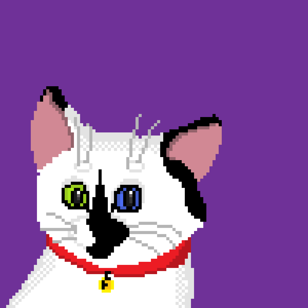 Pixilart - wind cat by FuzzyBean106