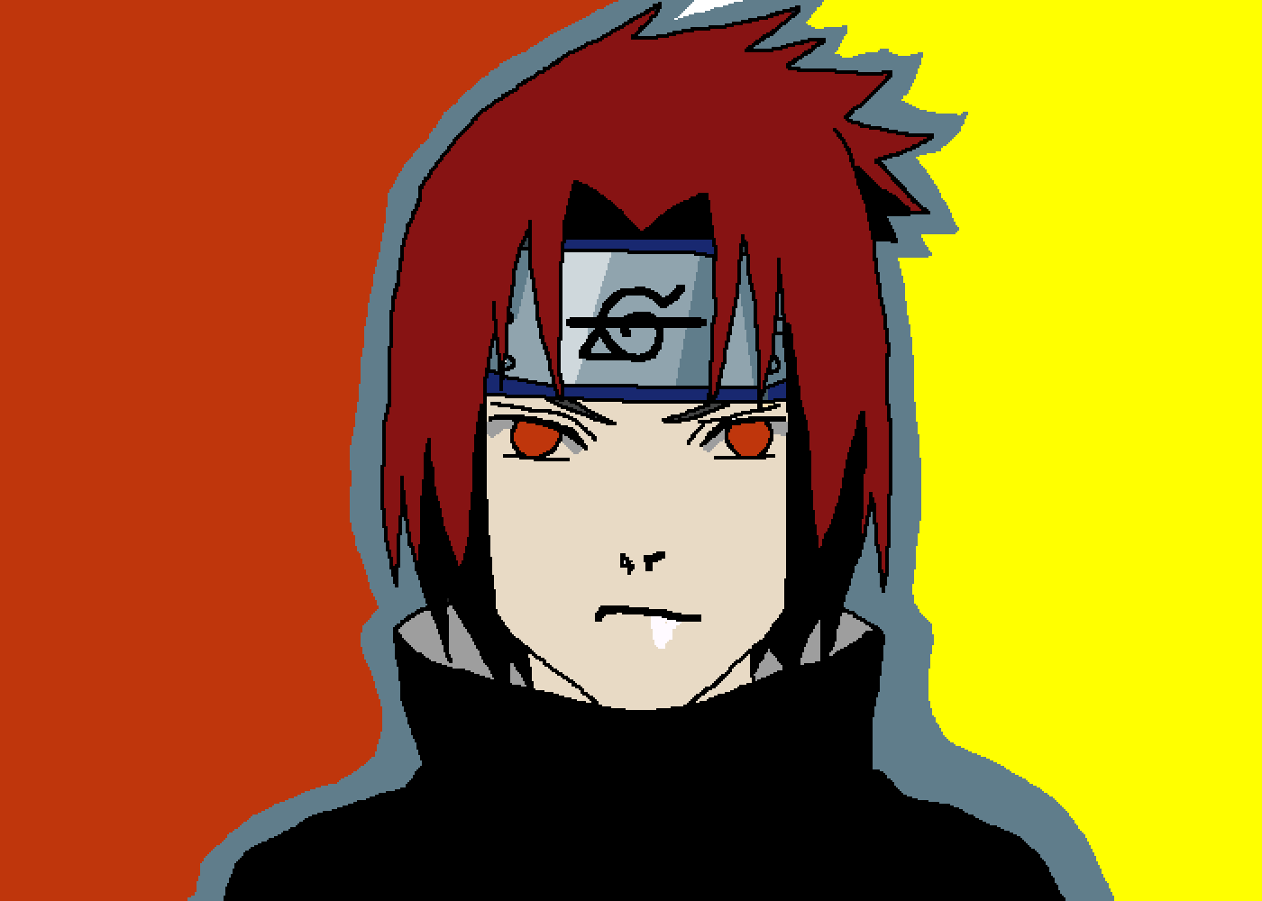 Pixilart - Sasuke Uchiha Base by Flameart19