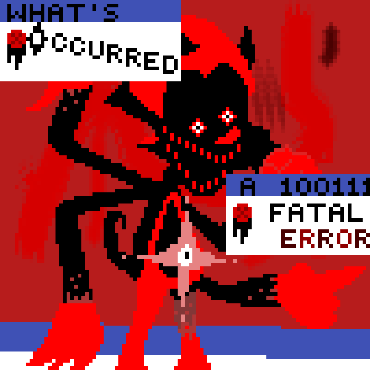 Pixilart - Fatal error sonic redrawn by 1996DD