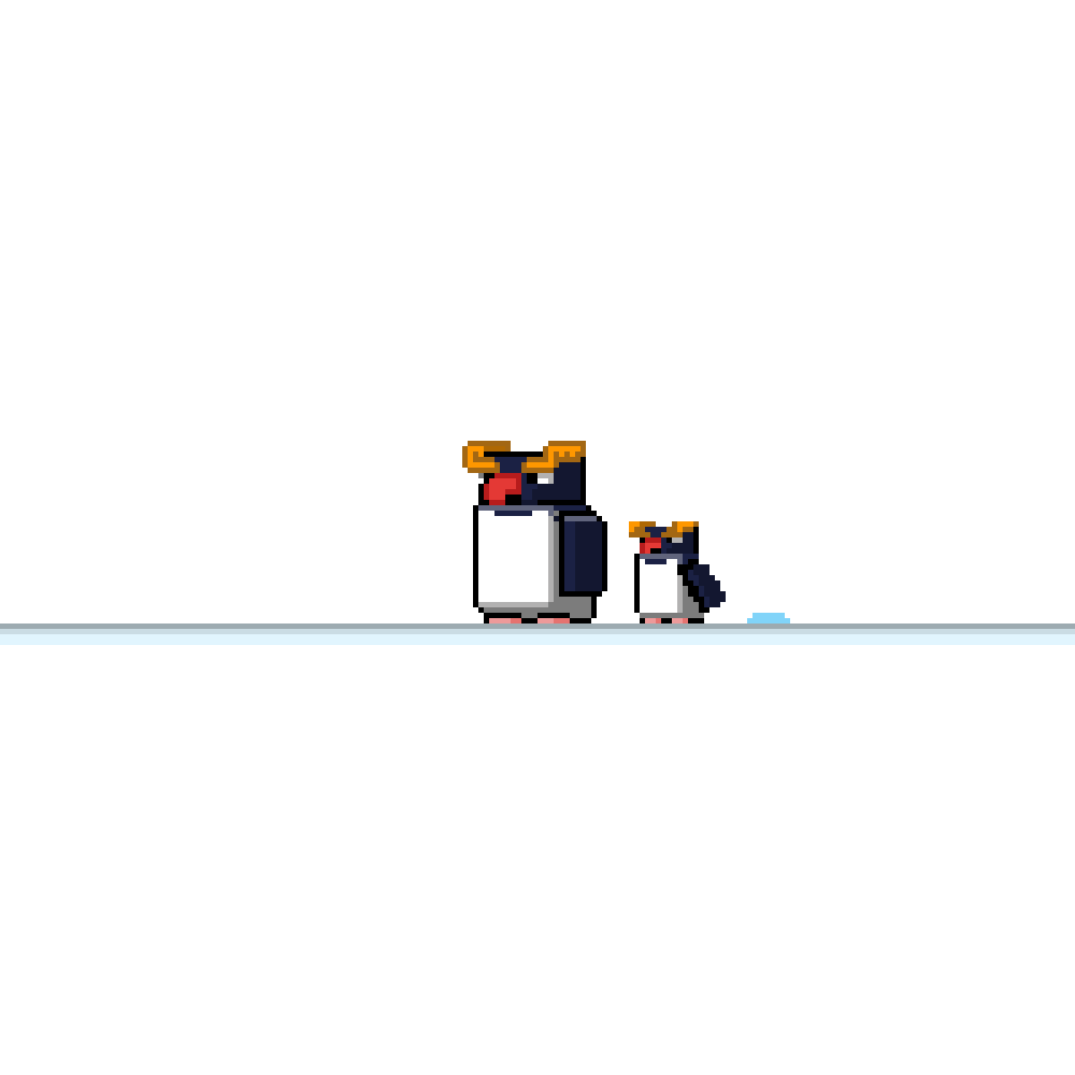 Pixilart - minecraft penguin gif by PHILLYALC