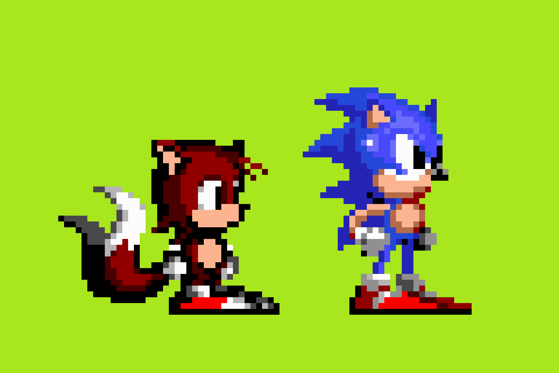 Pixilart - Sonic 2 Early Prototype Sprites by I-like-Sonic-91