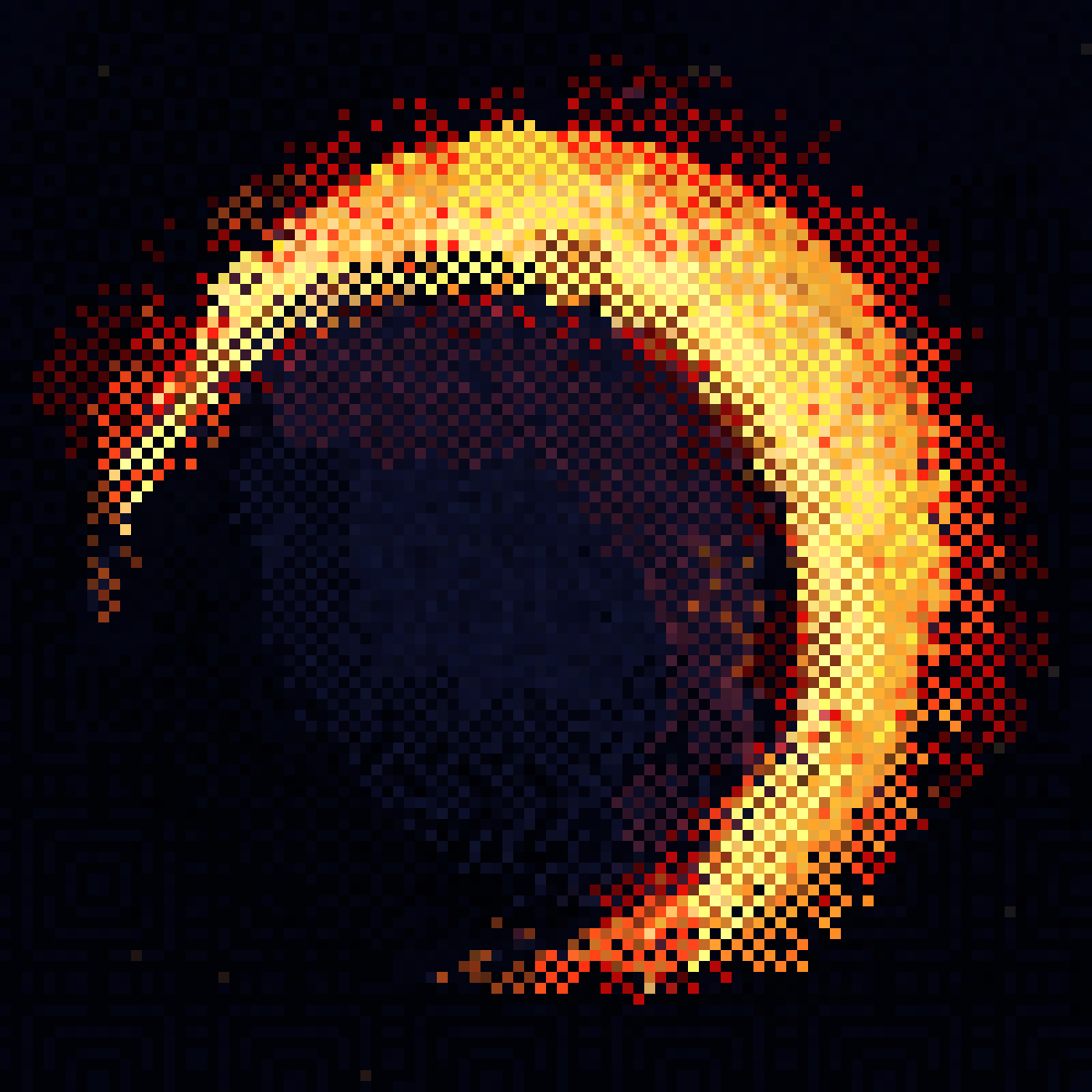 Pixilart - eclipse by FrailQuail