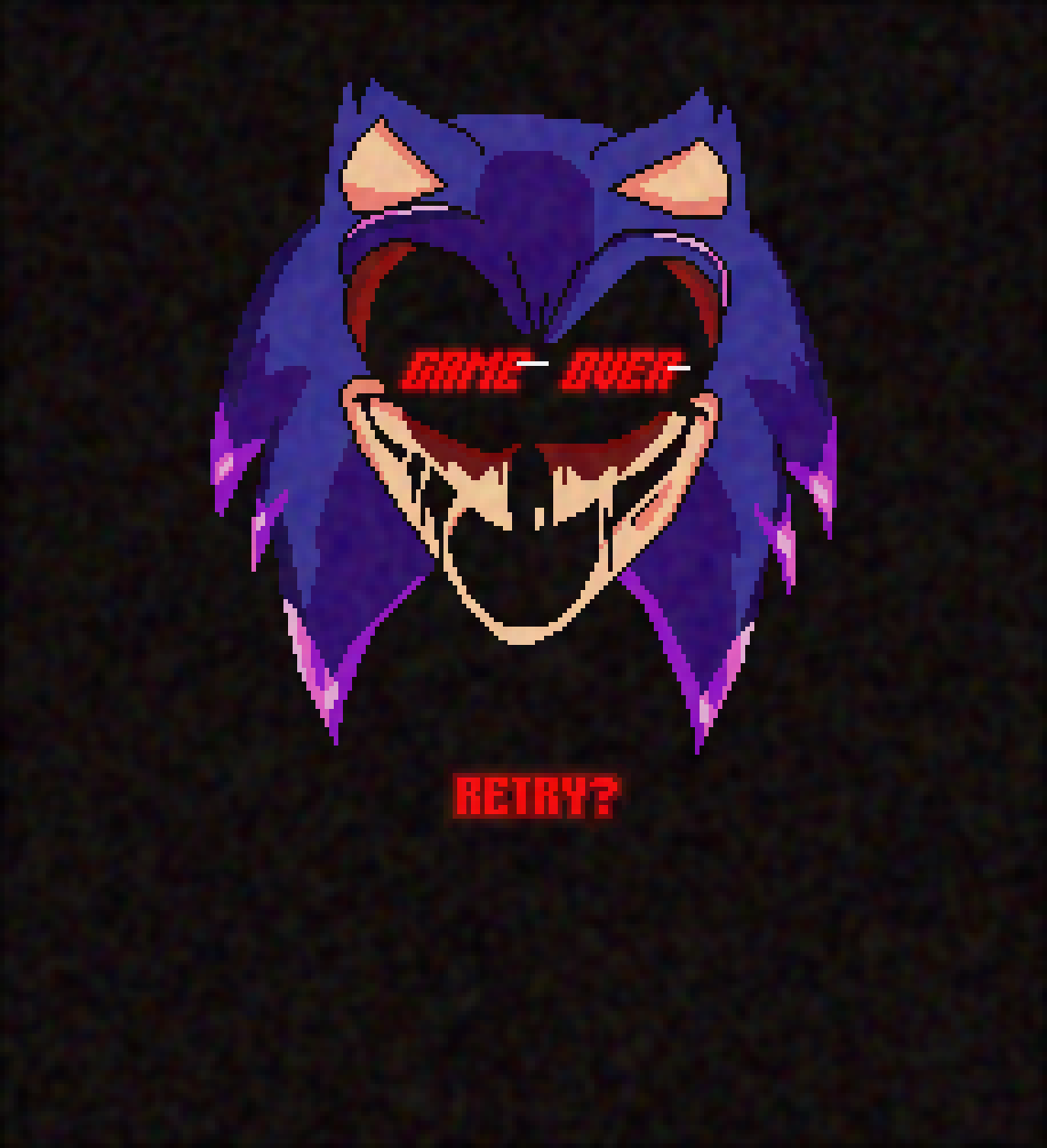 Pixilart - custom death screen by ink-man