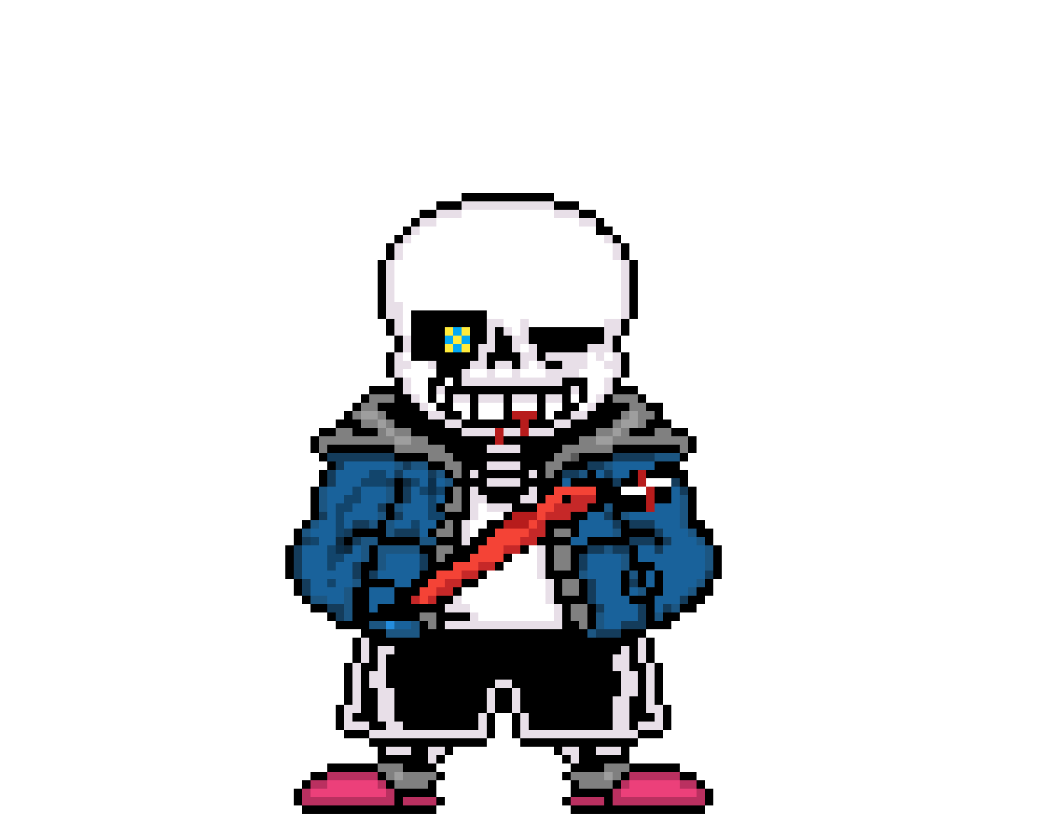 Pixilart - Experiment Sans Phase PHASE 2 by ntsansdareal