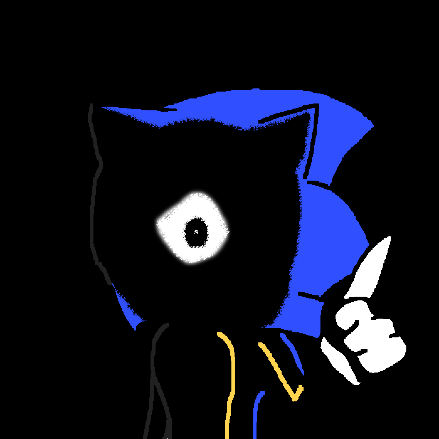 Pixilart - Cyclops Sonic by The-Exe-One