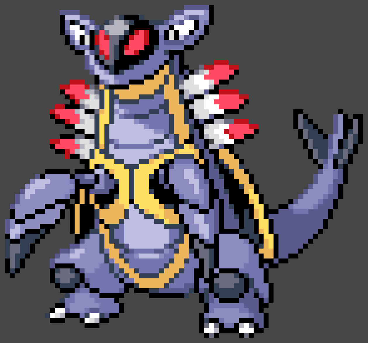 Pixilart - #348 - Armaldo by JuanKGoD04