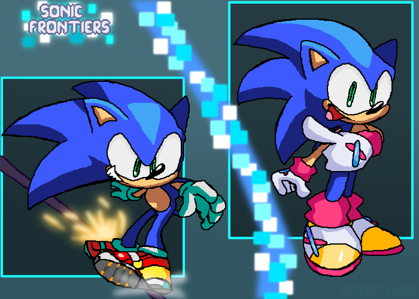 Pixilart - Sonic Frontiers Cosmetics by Sonicyx99