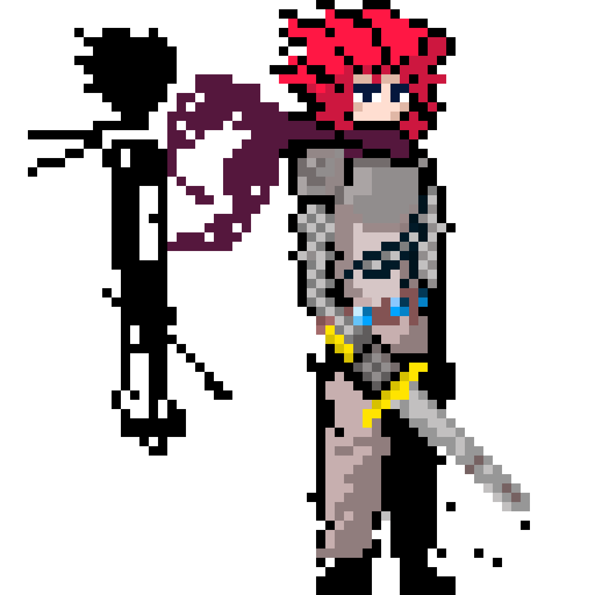 Pixilart - Hero concept by OPZ