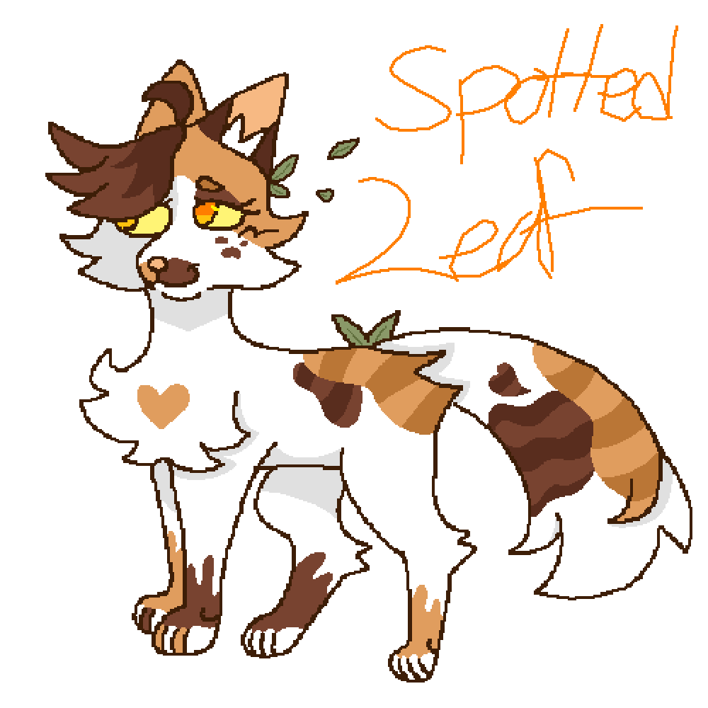 Anime Warrior Cat Spottedleaf
