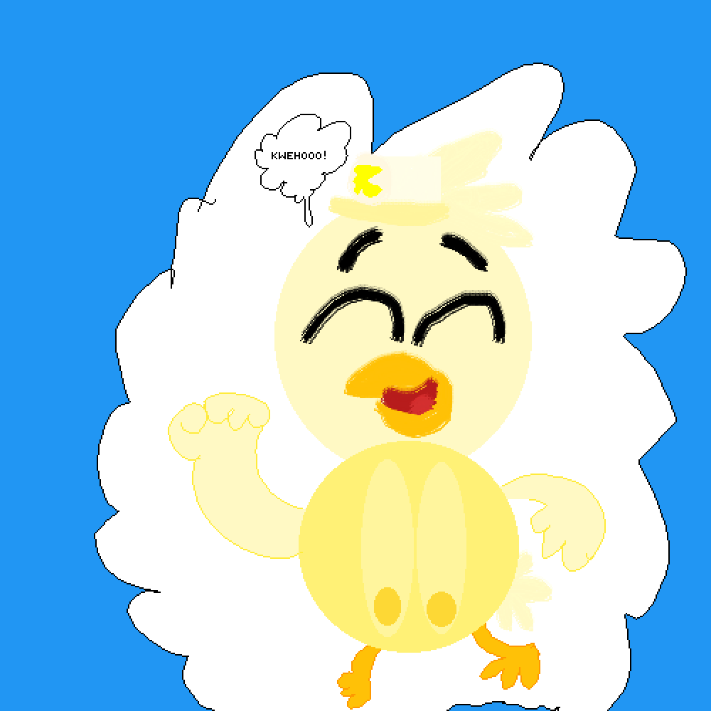 Pixilart - Chocobario the talking anthropomorphic chocobo oc by Erica7089
