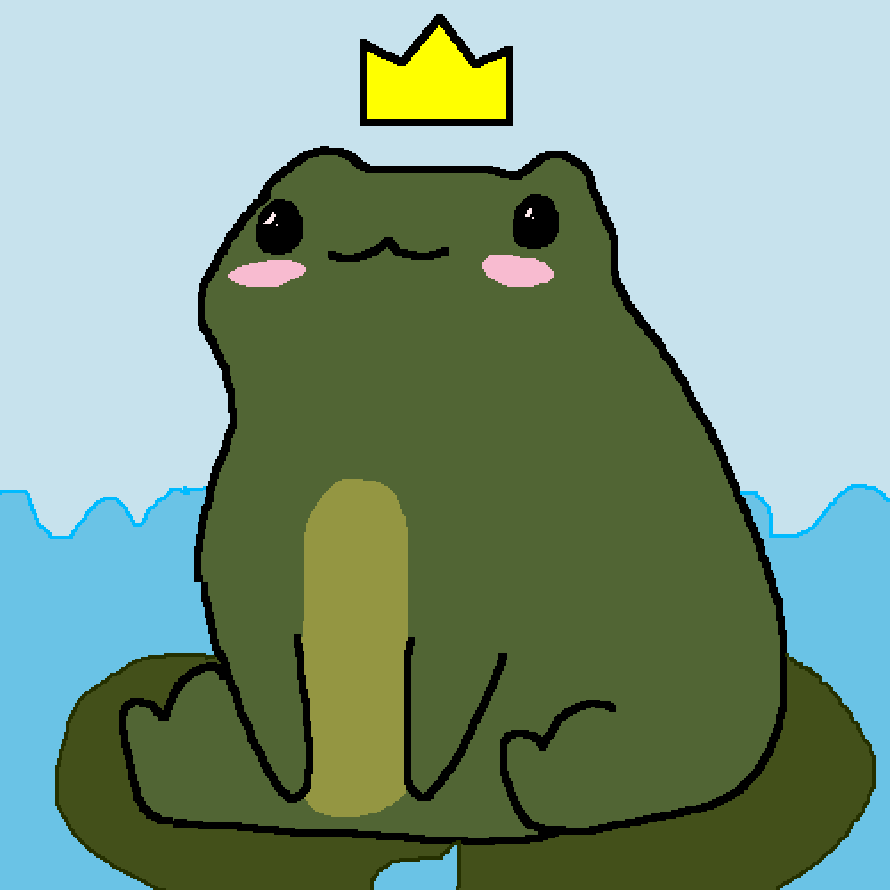 Pixilart - Frog base by JOSIE-IDK