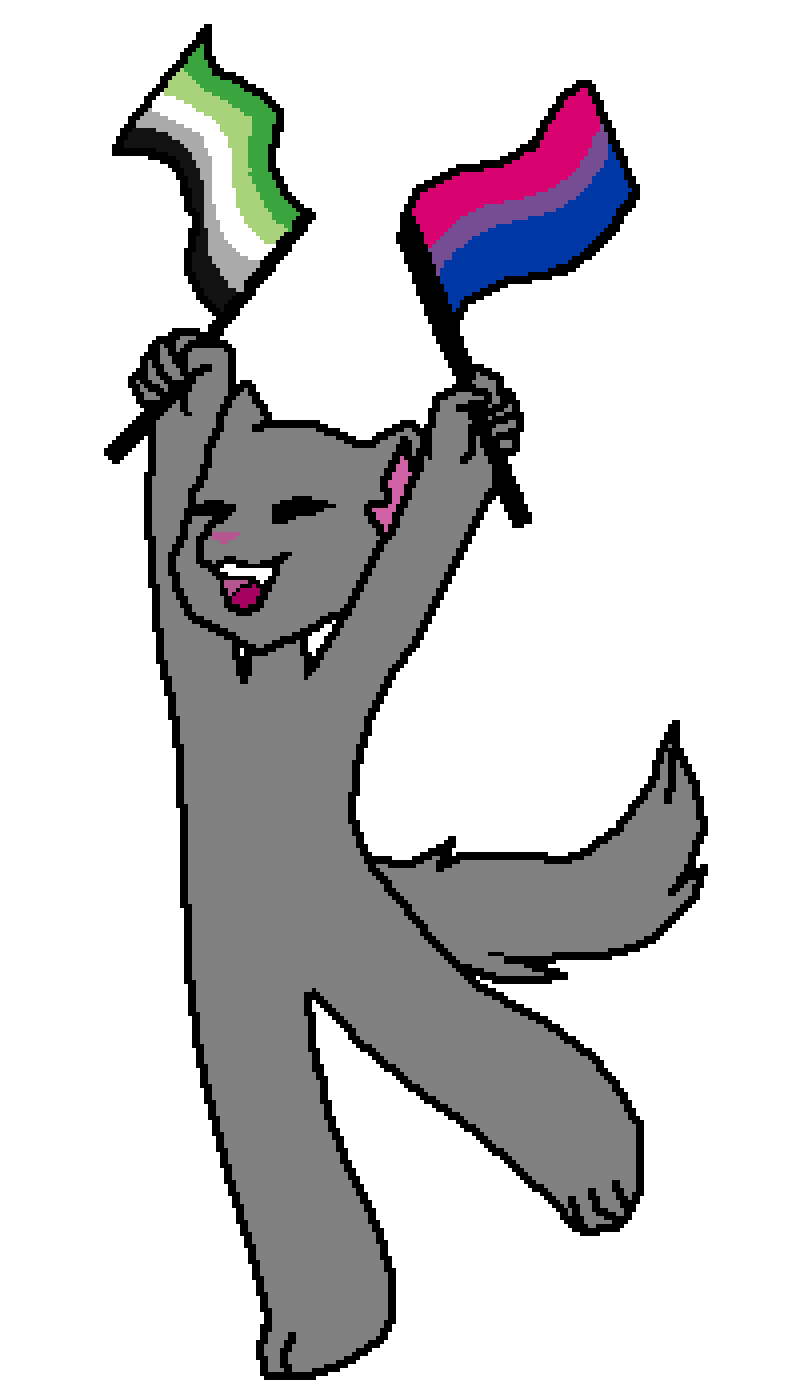 Pixilart - Pride Base by GoblinNB