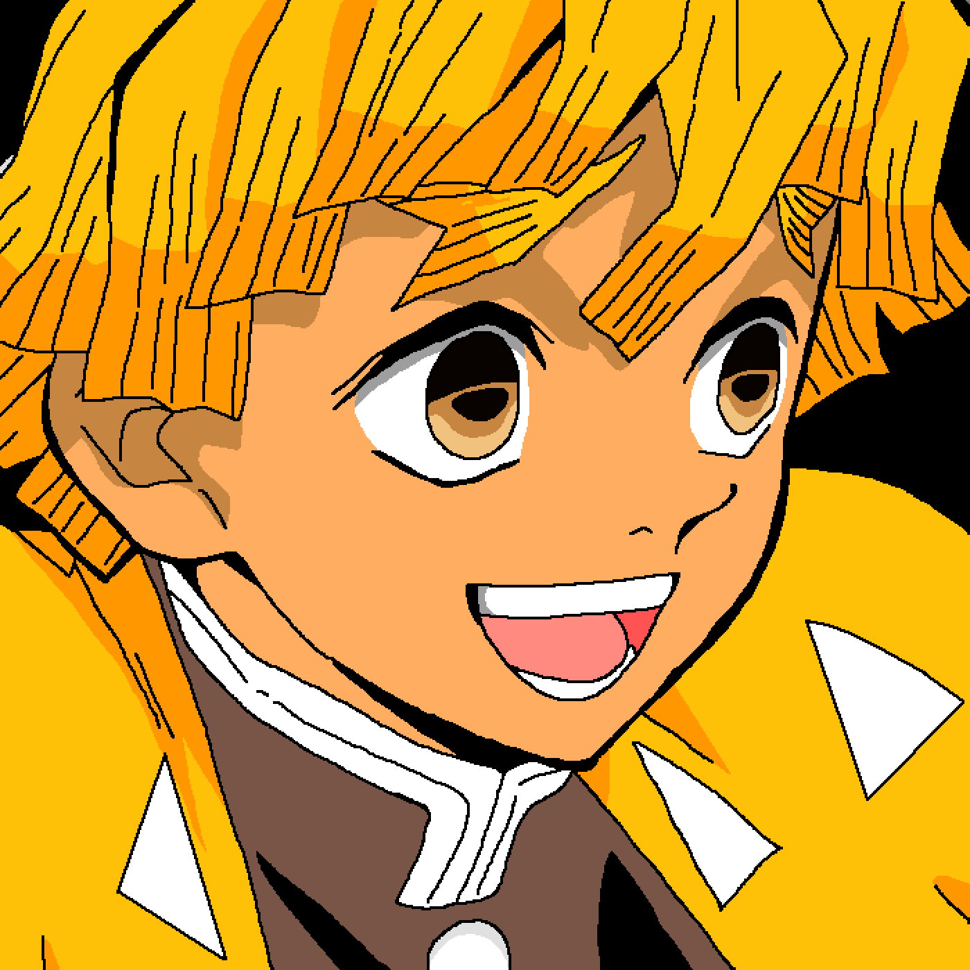 Pixilart - Zenitsu base wip by ARTFREAK0