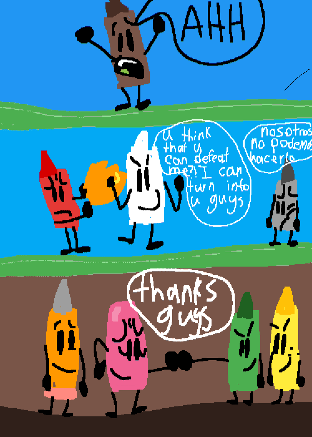 Episode 44 - A Story of a Crayon - Pixilart Comics