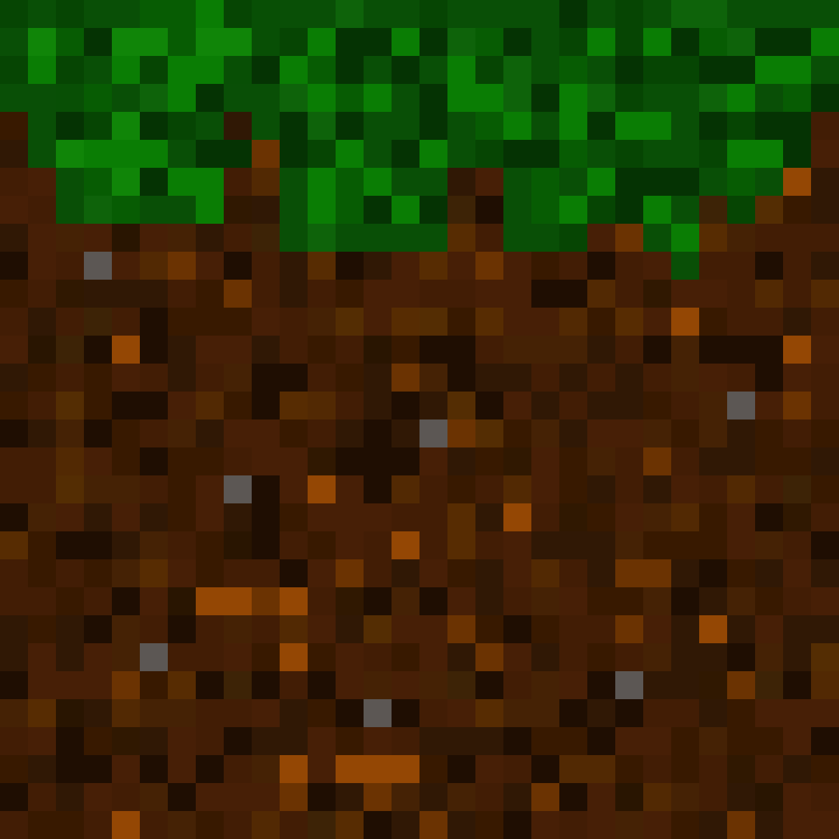 Pixilart - Minecraft Dirt block by PinkAvocado