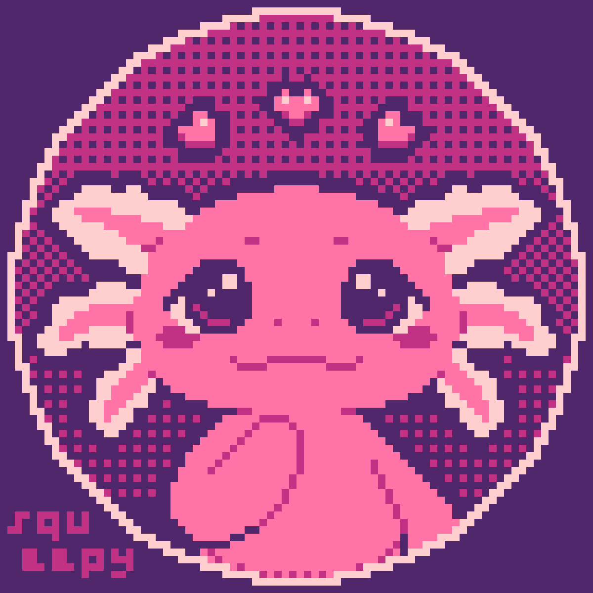 Pixilart - Axolotl Pfp by Squeepy