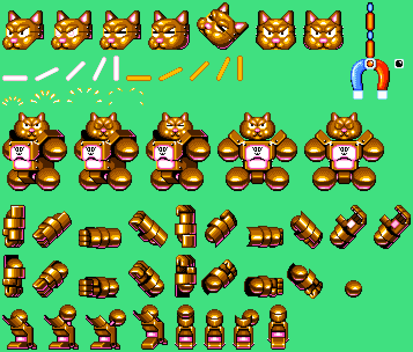 Pixilart - Steel Giant sprite sheet by Tuxedoedabyss03