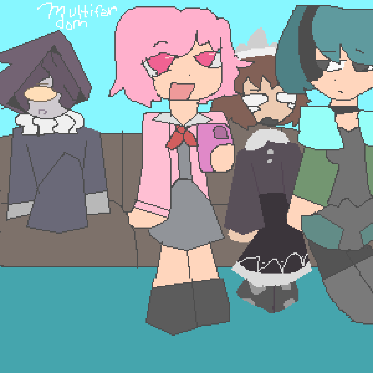 Pixilart - Multifandom Therapy (2) by TrioThemselves