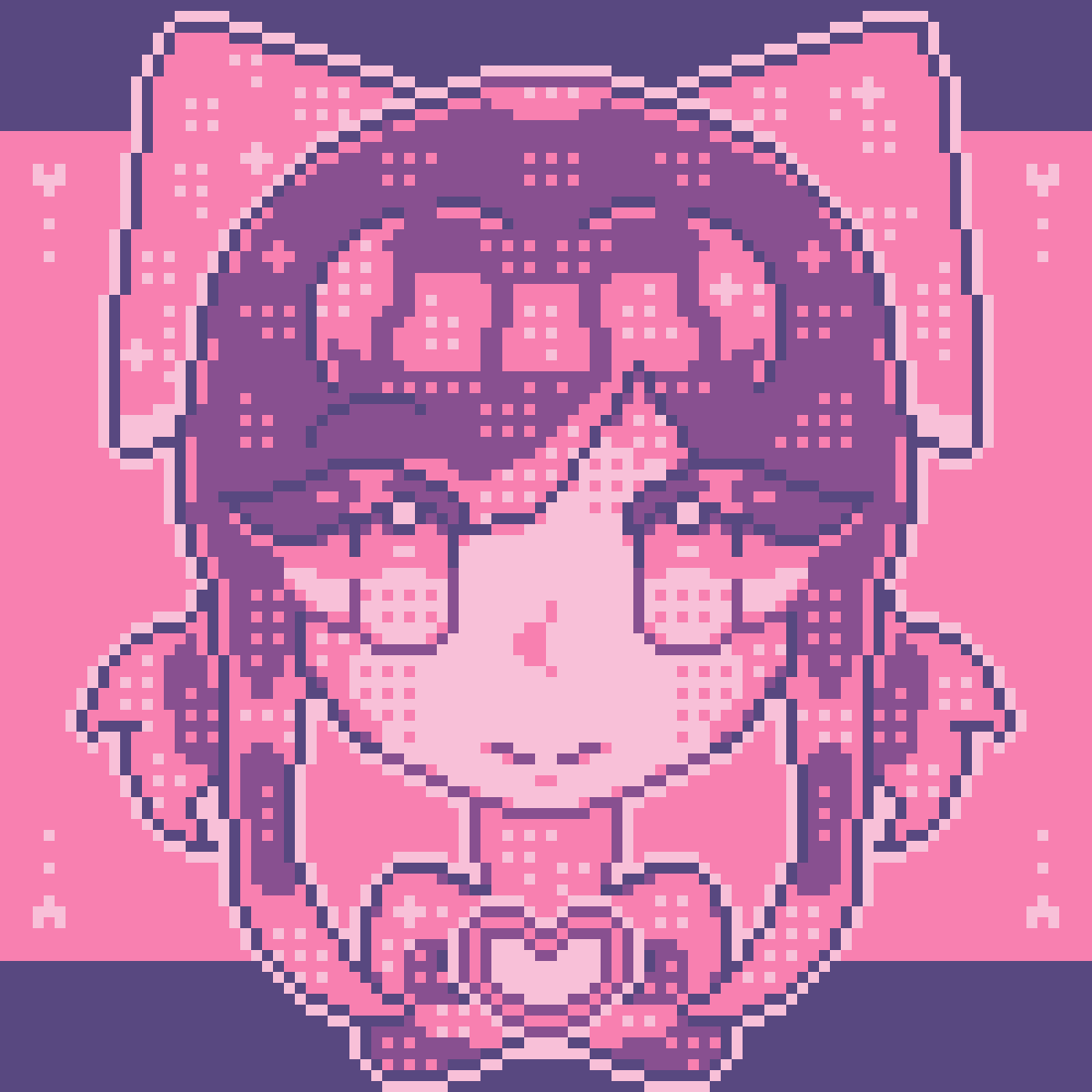 Pixilart - Pink girl pfp by Pearl-Petals