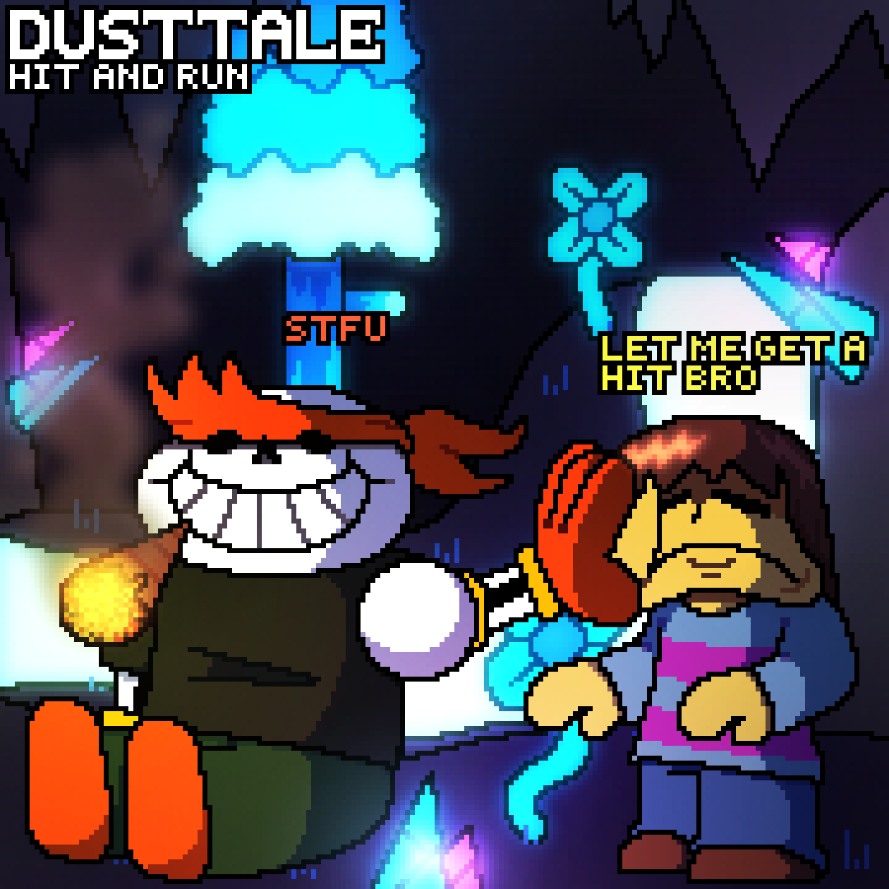Pixilart - Dusttale hit and run by The-Prism