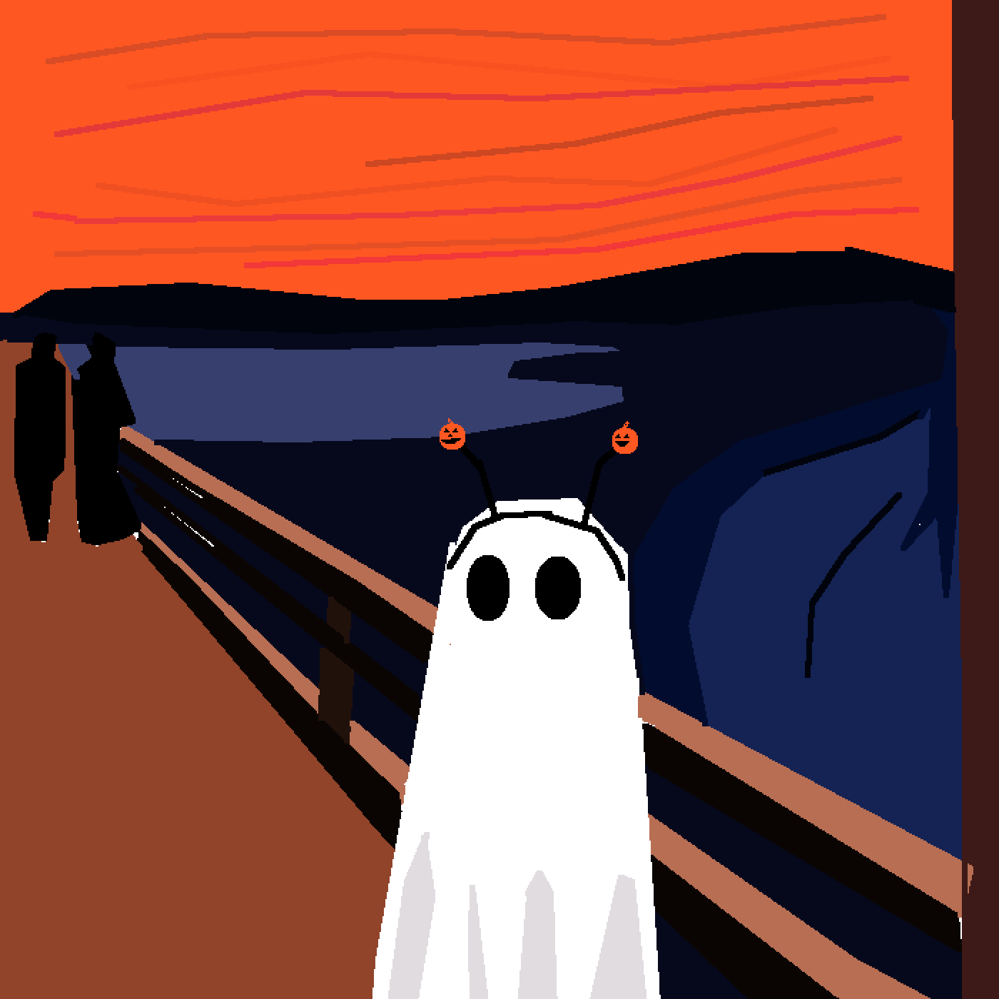 Pixilart - ghost by autistic-artist