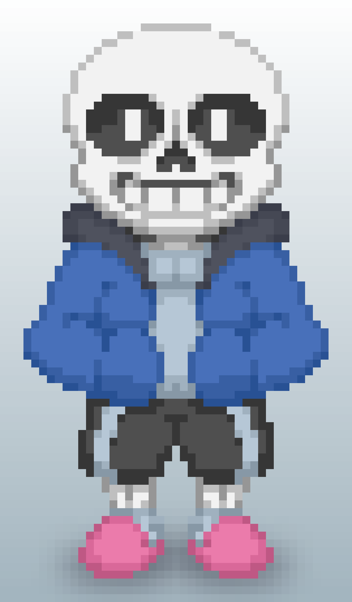 Pixilart - Sans Colored by DblClvrStudios