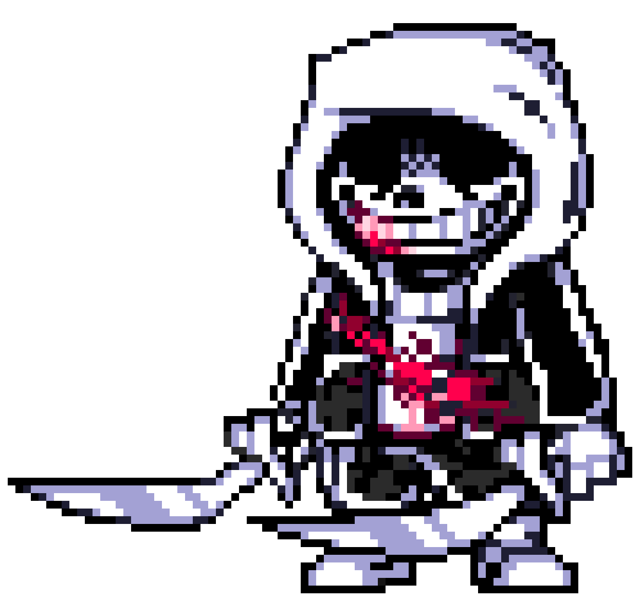 Pixilart - DUSTTALE LAST GENOCIDE SANS PHASE 2 OFI FINAL ATK by TEAM-USLG