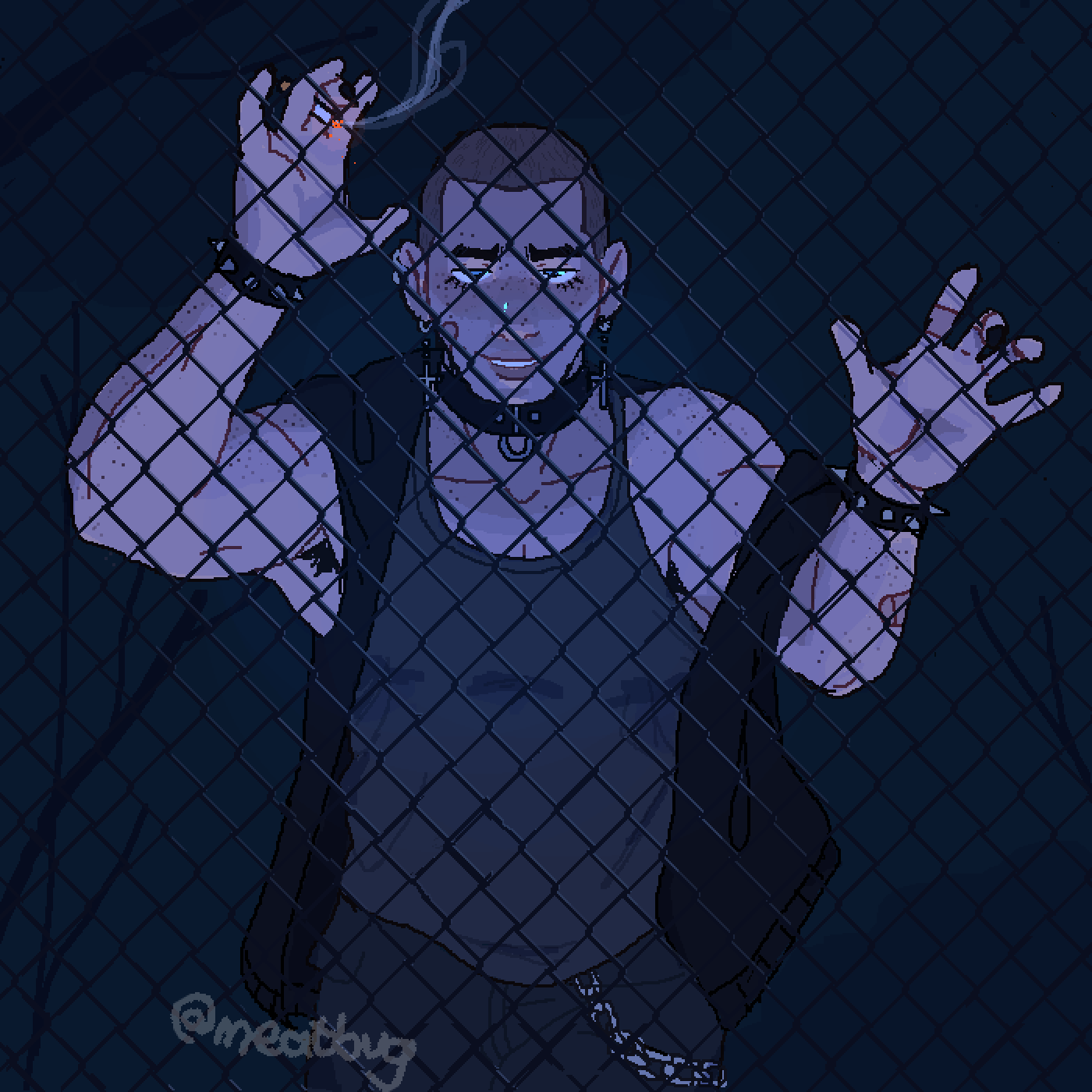 Pixilart - seff by meatbug