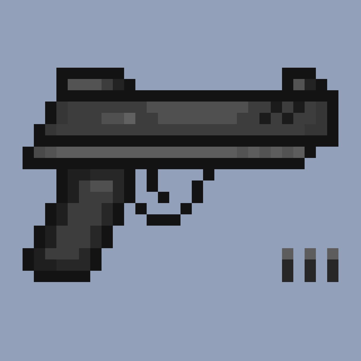 Pixilart - gun pistol by Ziiad-ibrahiim