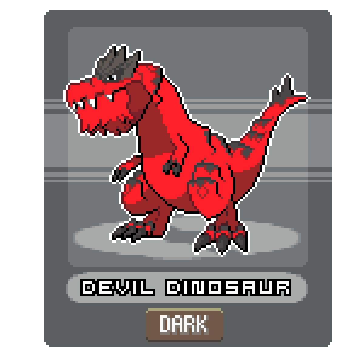 Pixilart - Devil Dinosaur by Ebn28
