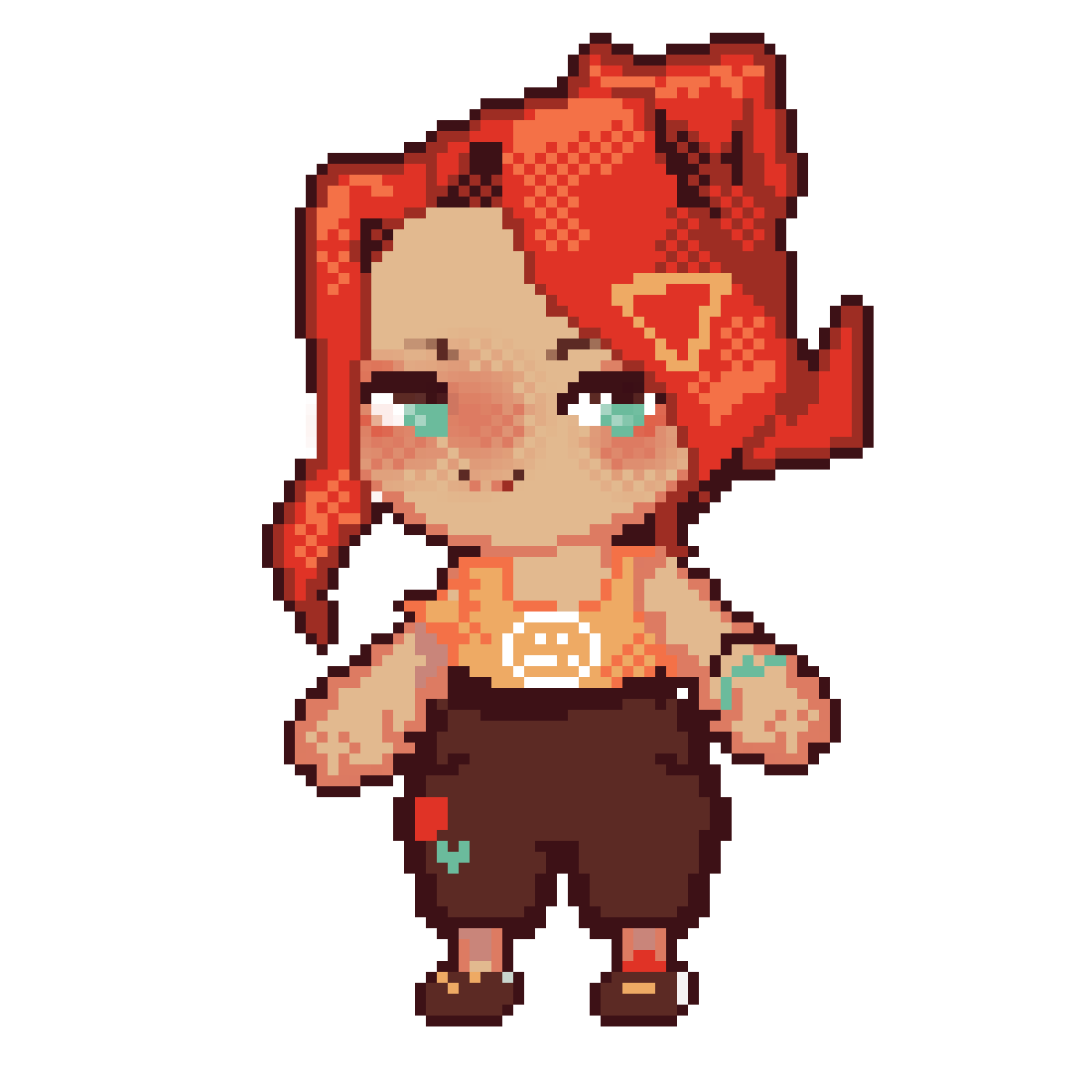 Pixilart - Lil chibi test by FrailQuail