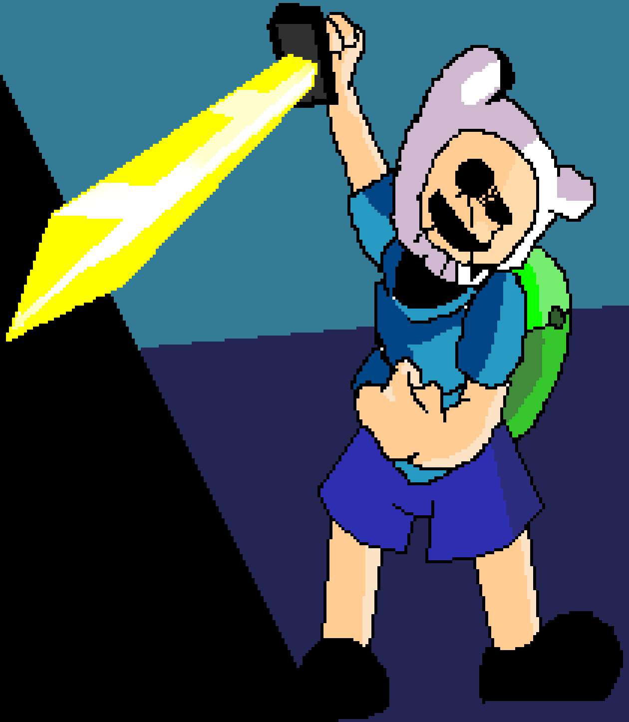 Pixilart - Finn The Human by Dan-man3